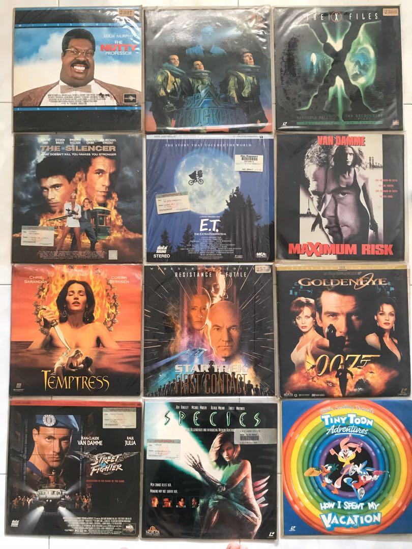 Laser disc Movies LD, Hobbies & Toys, Music & Media, CDs & DVDs on ...