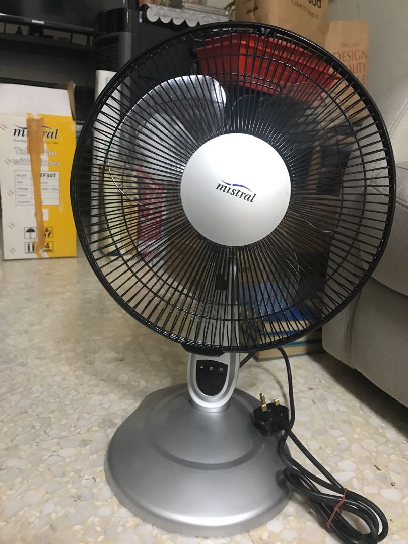 Mistral Table Fan, Furniture & Home Living, Lighting & Fans, Fans on ...