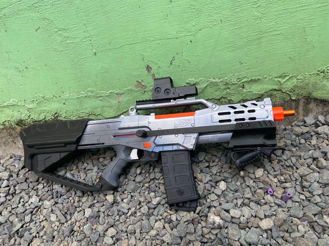 Modified Nerf Longshot, Hobbies & Toys, Toys & Games on Carousell