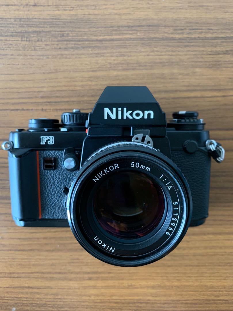 Nikon F3 + Nikkor 50 F1.4, Photography, Cameras on Carousell