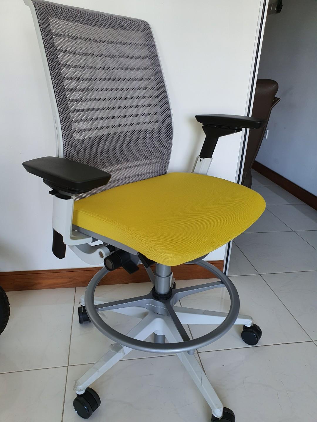Steelcase Think V2 office Chair, Furniture & Home Living, Furniture ...