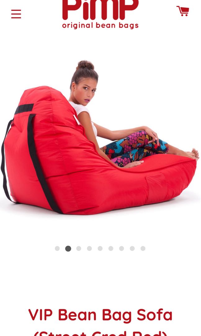 Pimp bean bag, Furniture & Home Living, Furniture, Other Home Furniture ...