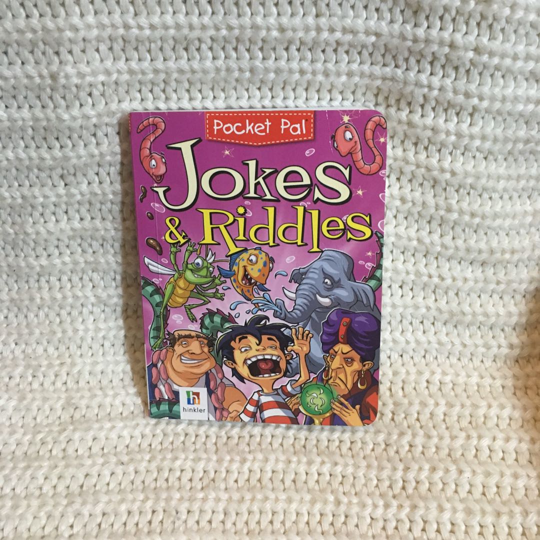 Pocket Pal Jokes And Riddles Childrens Book, Hobbies & Toys, Books ...
