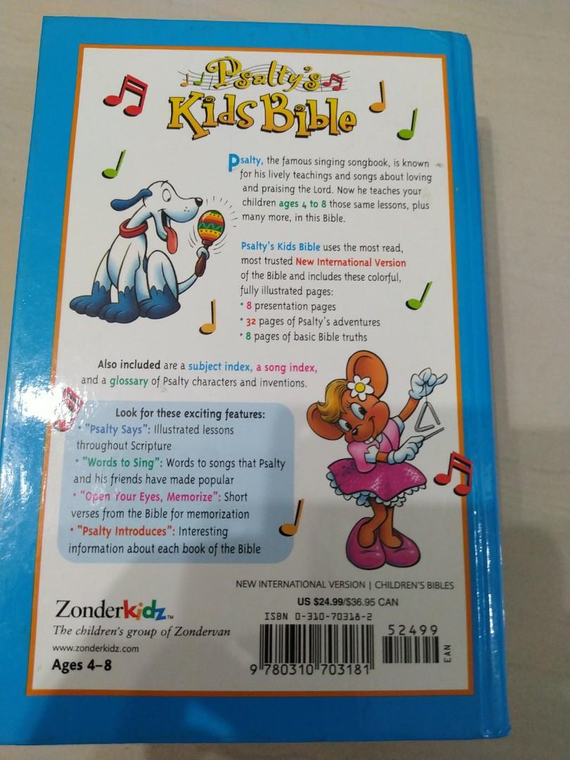 Psalty's Kids Bible, Hobbies & Toys, Books & Magazines, Children's ...