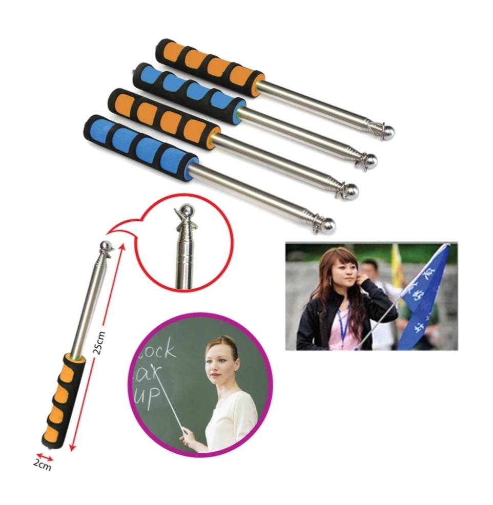 PS-Telescopic Handheld Flag Pole/Pointer, Hobbies & Toys, Stationery ...