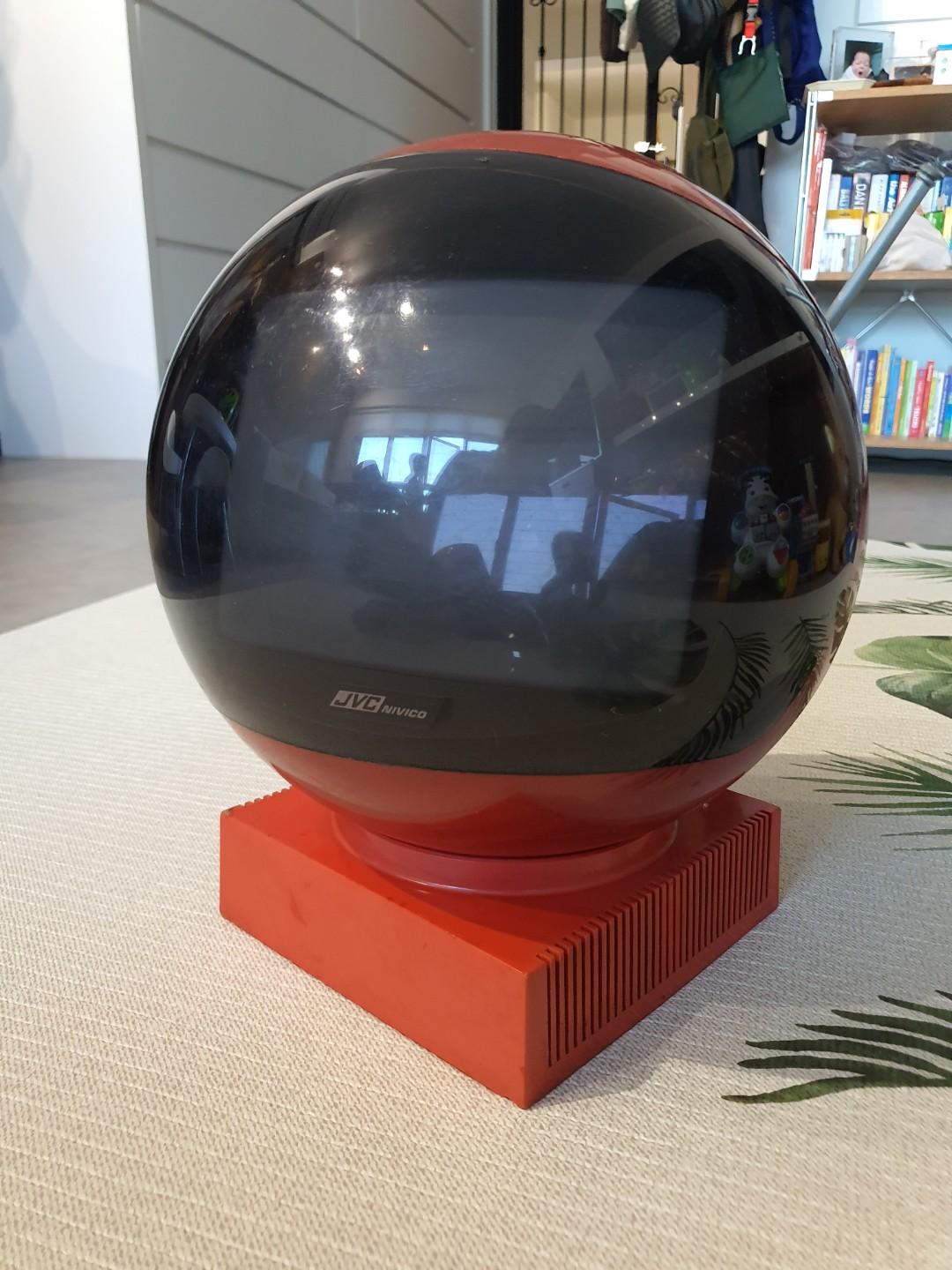 [Rare Working Condition!] JVC CRT Videosphere Television, Hobbies ...