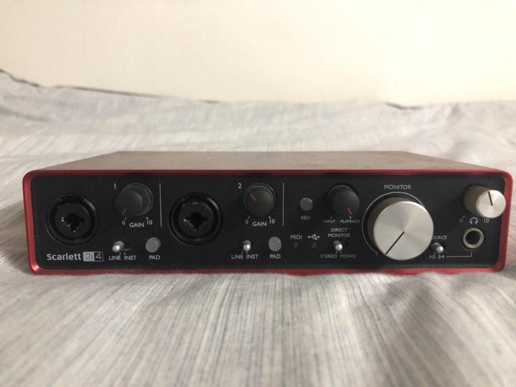 Scarlett 2i4 Audio Interface 2nd Gen, Audio, Soundbars, Speakers ...