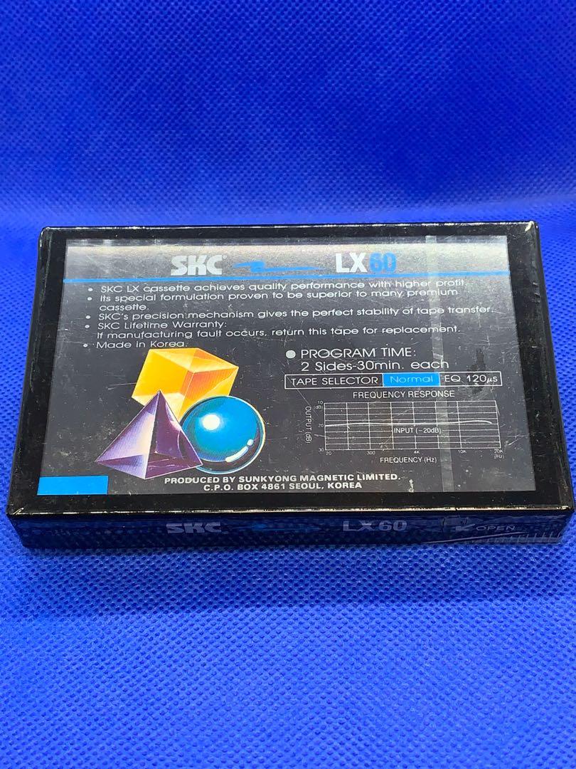 SKC LX60 NORMAL CASSETTE TAPE, Audio, Portable Music Players on Carousell