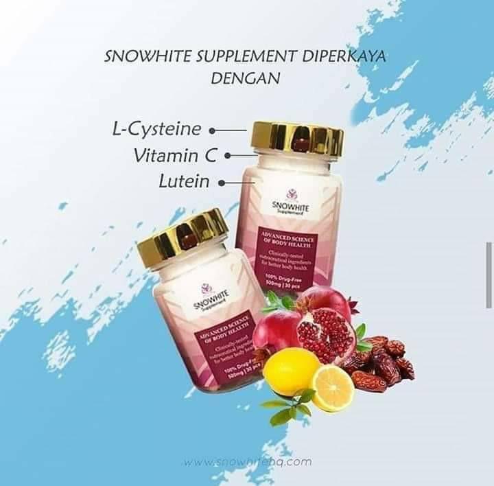 SNOW WHITE CHEWABLE TABLETS / JAMU SNOW WHITE, Health & Nutrition ...