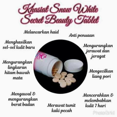 SNOW WHITE CHEWABLE TABLETS / JAMU SNOW WHITE, Health & Nutrition ...