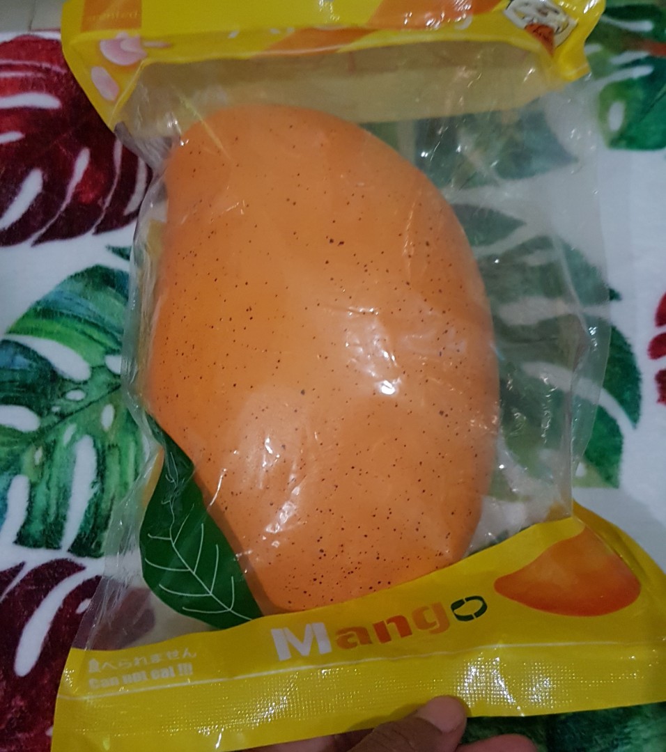 Squishy mango, Hobbies & Toys, Toys & Games on Carousell