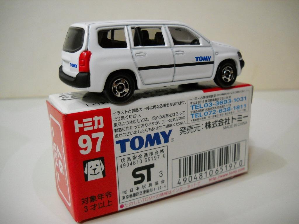 Tomy Tomica 藍字 No.97 Toyota 豐田 Probox 初貼日版, 興趣及遊戲, 玩具 & 遊戲類 - Carousell