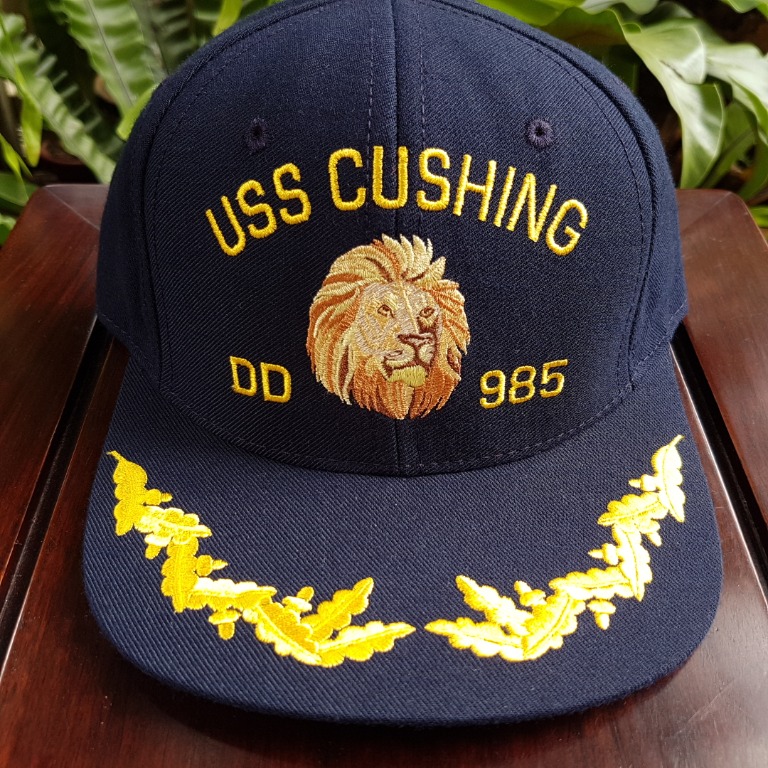 US Navy Ship Cap - USS Cushing, Men's Fashion, Watches & Accessories ...