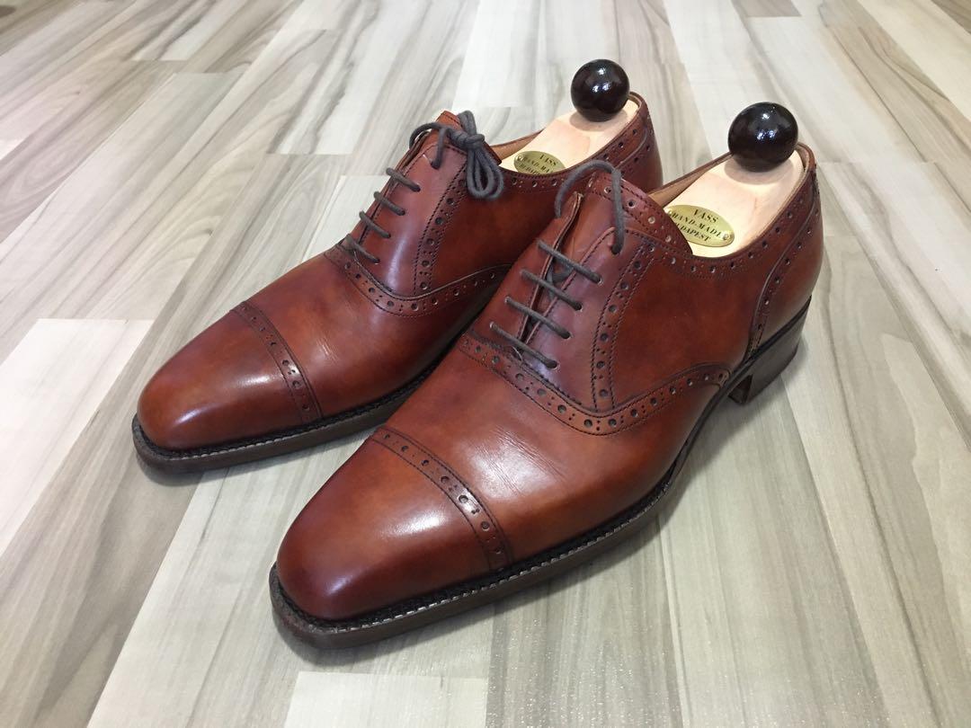VASS U-last Gold Museum calf old English loakes carmina oxford shoes ...