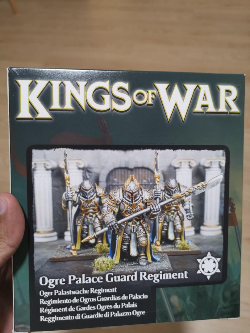 Warhammer Kings of War Ogre Palace Guard, Hobbies & Toys, Toys & Games ...