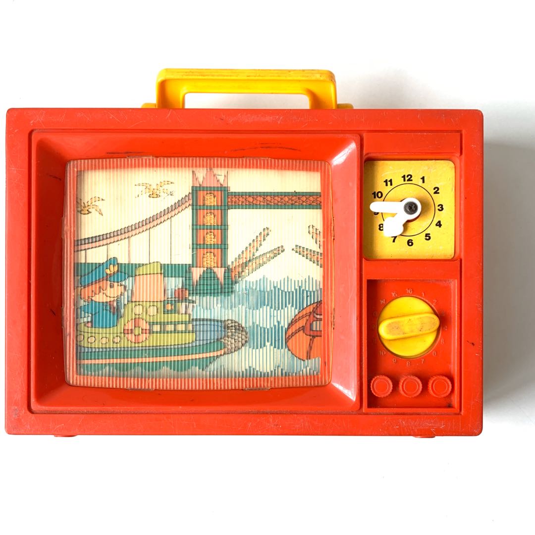 Wind up 80s musical box with moving image, Hobbies & Toys, Memorabilia ...