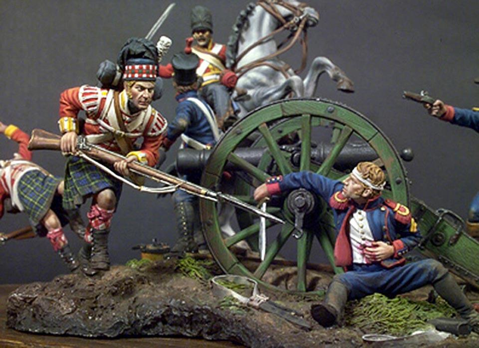 【原裝正版※鉛兵】絕版 （無盒，影印紙說明書）1/30 (54mm) Andrea Miniatures Scotland forever ...