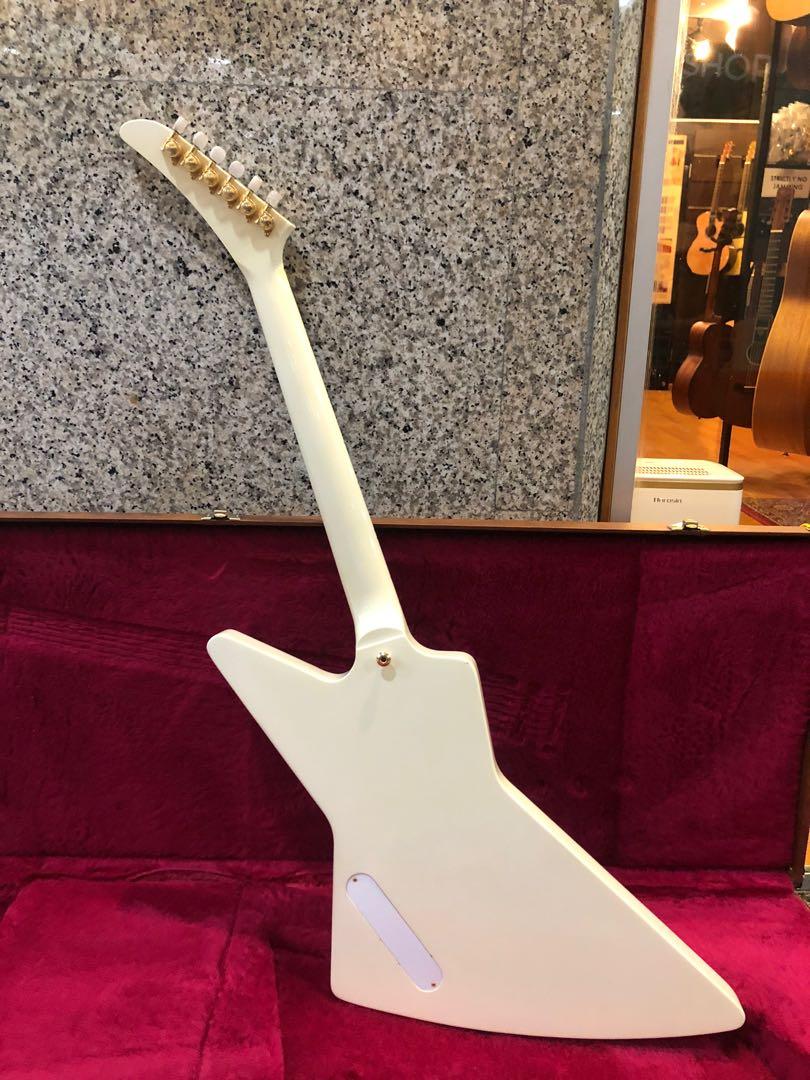 2014 GIBSON LZZY HALE SIGNATURE ALPINE WHITE EXPLORER GUITAR, Hobbies ...