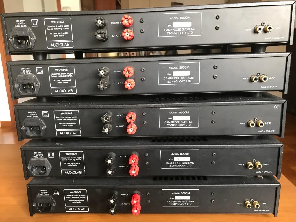 Audiolab 8000M Mono Amplifier, Audio, Other Audio Equipment on Carousell