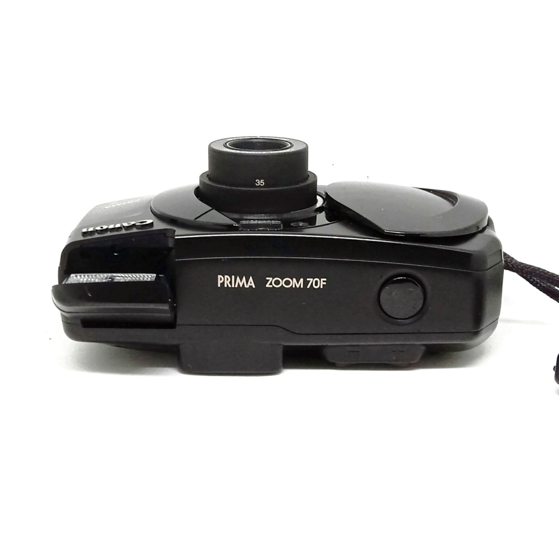 Canon Prima Zoom 70F 35mm Film Camera, Photography, Cameras on Carousell