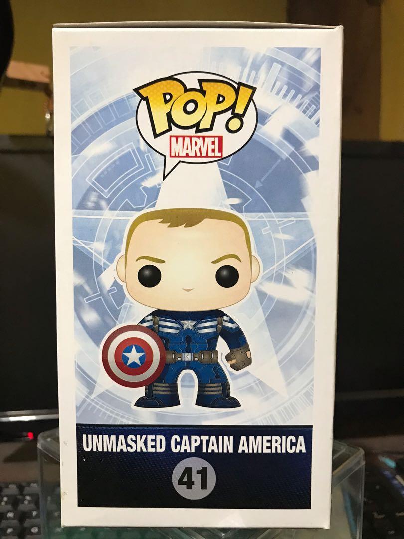 Captain America Unmasked TWS Toy Matrix Funko Pop, Hobbies & Toys, Toys ...