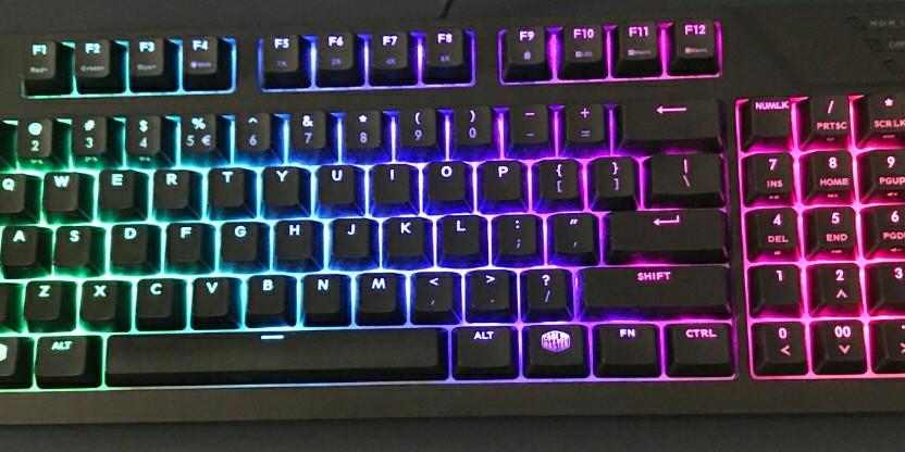 Cooler master keyboard masterkeys Pro S RGB (發光燈效鍵盤), 電腦＆科技, 電腦周邊及配件 ...