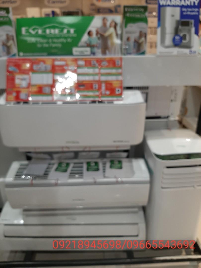 Everest Split Type Aircon, TV & Home Appliances, Air Conditioning and ...