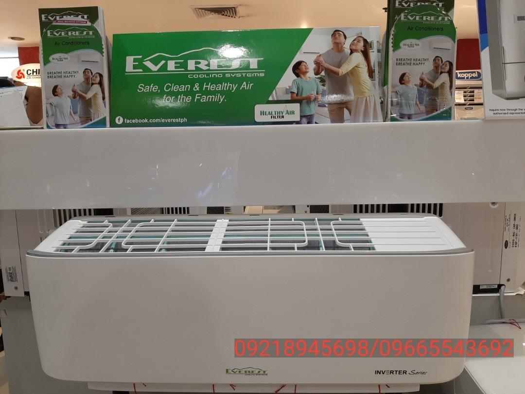Everest Split Type Aircon, TV & Home Appliances, Air Conditioning and ...