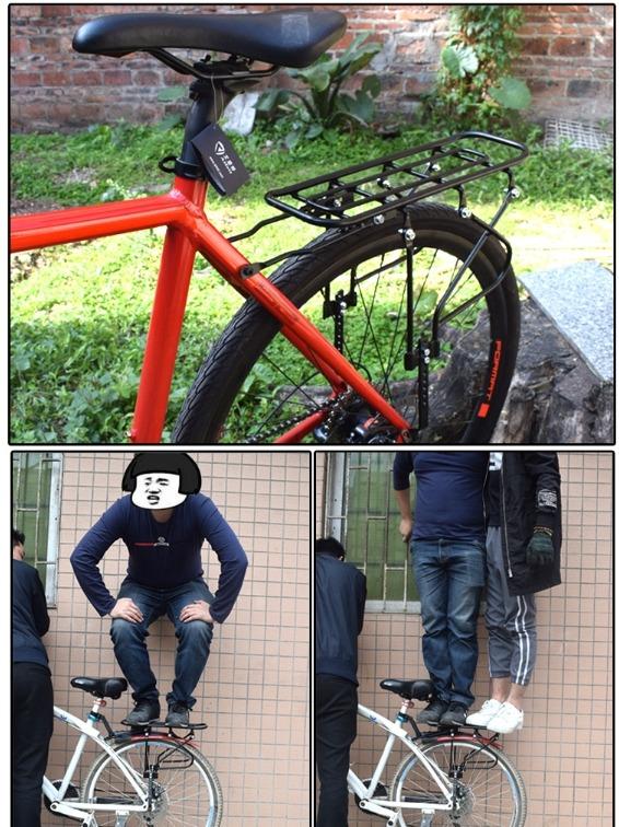 Heavy Duty Rear Rack for 16-27.5″ (120kg), Sports Equipment, Bicycles ...