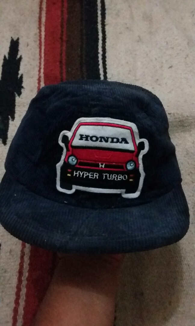 Honda Hyper Turbo ear flap cap, Men's Fashion, Watches & Accessories ...