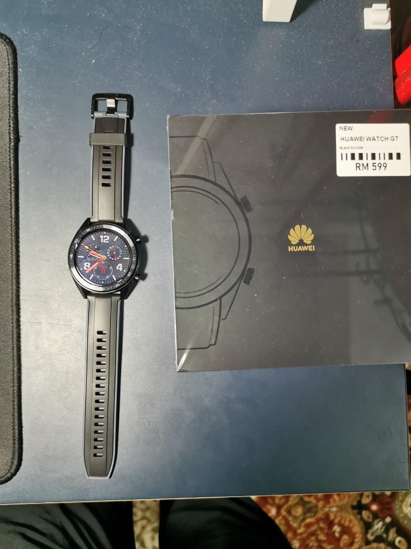 Huawei GT Smartwatch Black, Men's Fashion, Watches & Accessories ...