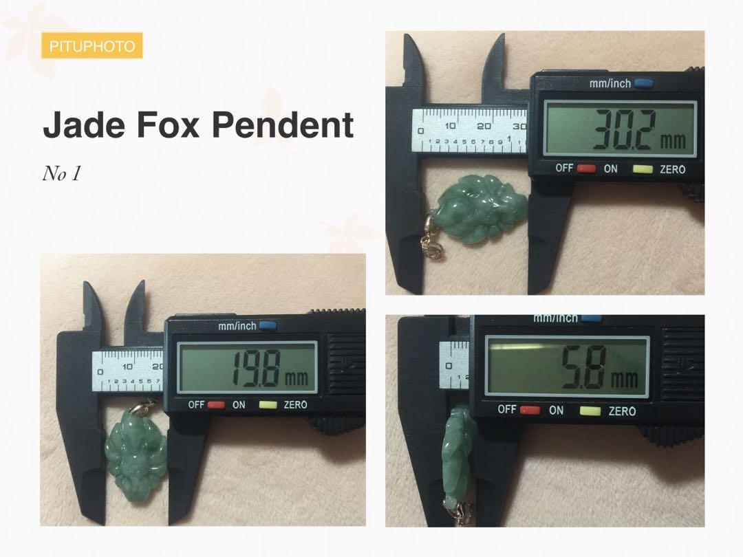 Jade Fox Pendent, Women's Fashion, Jewelry & Organisers, Necklaces on Carousell