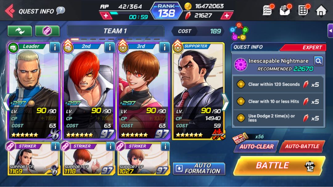 King of Fighters - KOF All Star Account, Video Gaming, Gaming ...