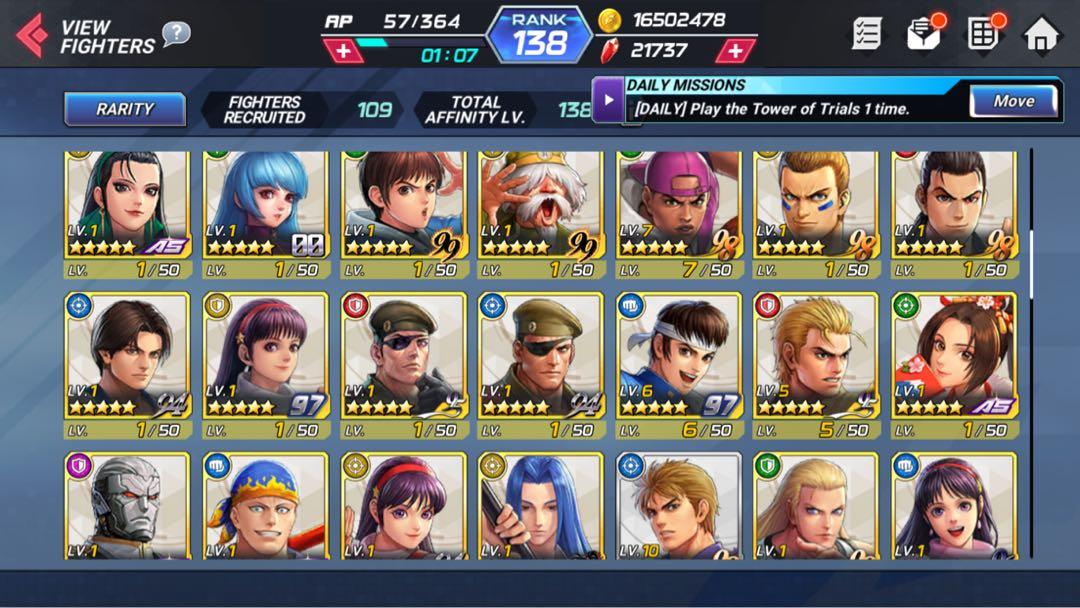 King of Fighters - KOF All Star Account, Video Gaming, Gaming ...