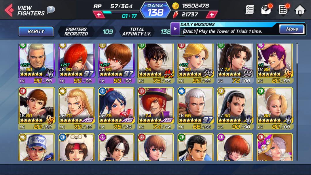 King of Fighters - KOF All Star Account, Video Gaming, Gaming ...