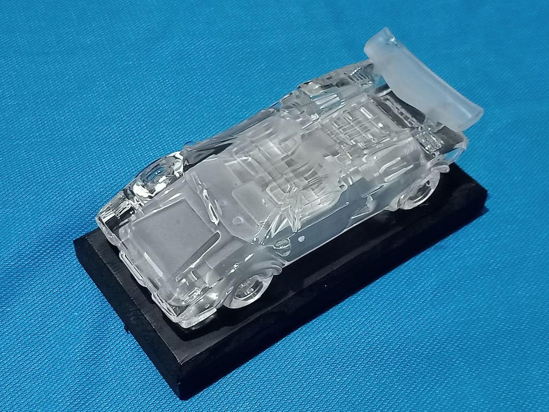 Lamborghini Countach Glass Crystal Model Car Paperweight, Hobbies ...