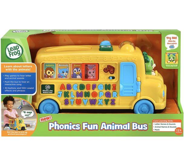 (READY STOCK) LeapFrog Alphabet Phonics Bus, Hobbies & Toys, Toys ...