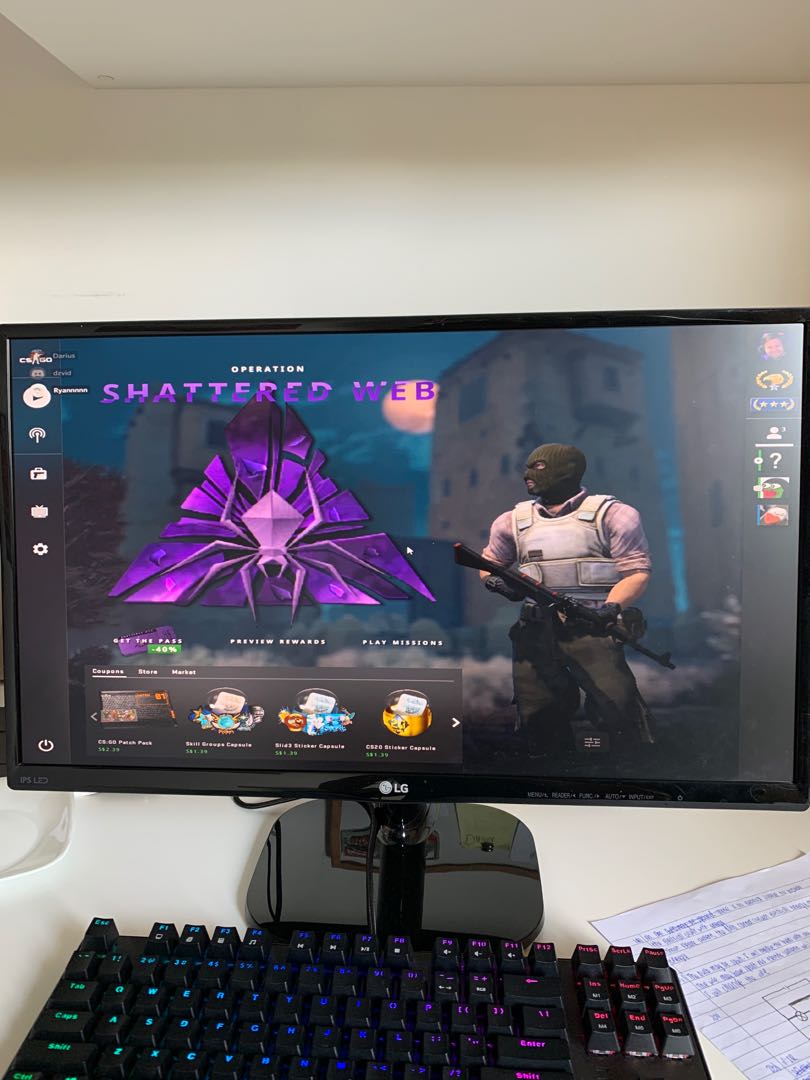 LG 60hz monitor, Computers & Tech, Parts & Accessories, Monitor Screens ...