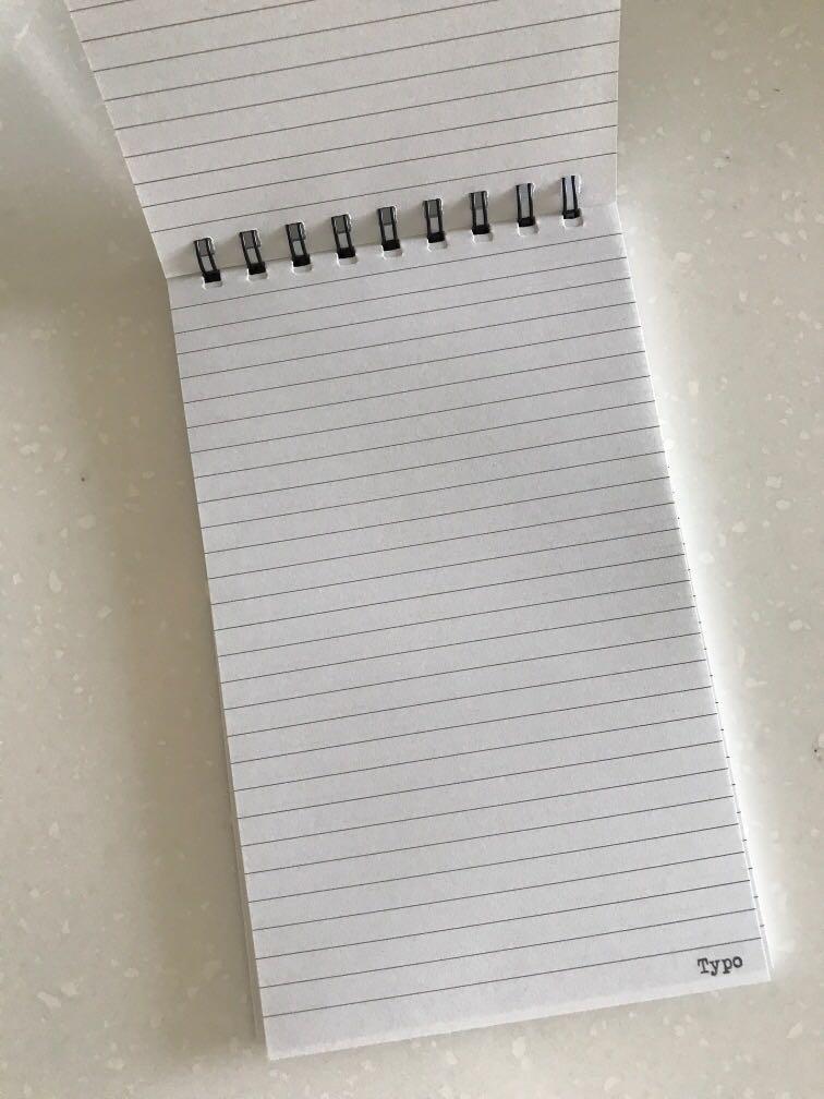 Miniso Notebook Writing Pad Diary Journal, Hobbies & Toys, Stationery ...