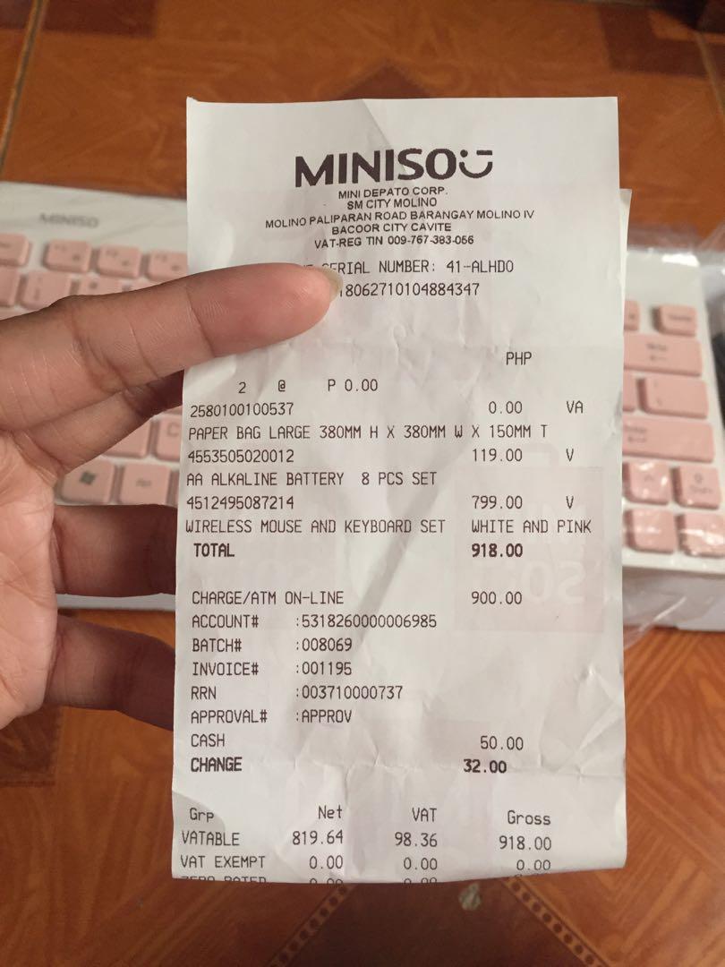 Miniso Wireless Mouse and Keyboard Set + Batteries, Computers & Tech ...