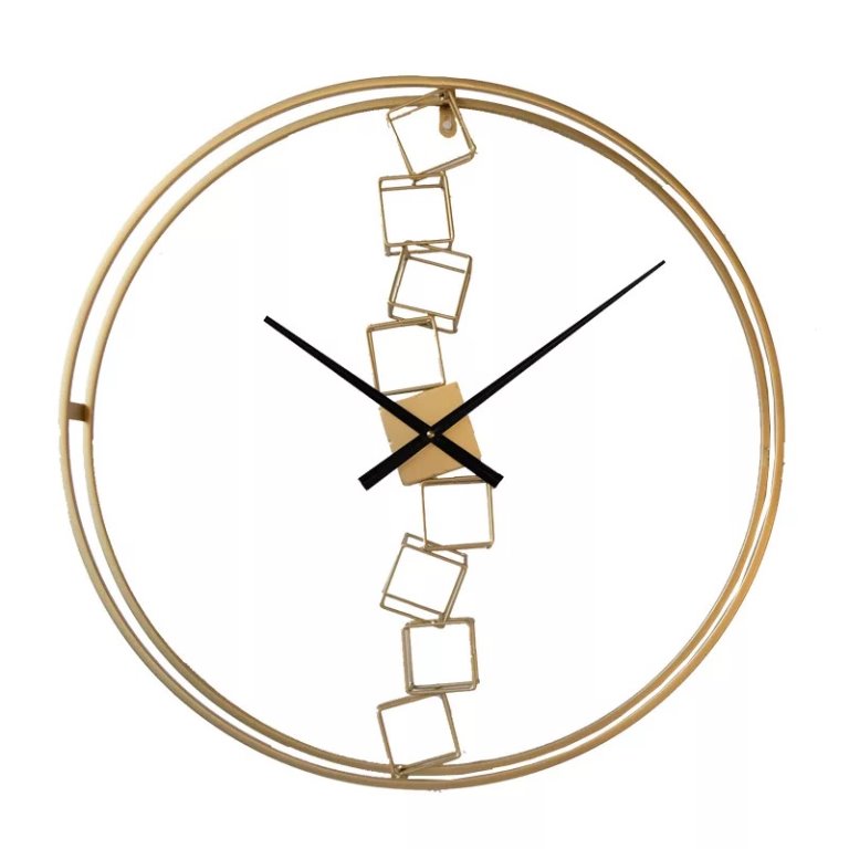 Modern Element Wall Clock | Numberless Metal Wall Clock, Furniture ...
