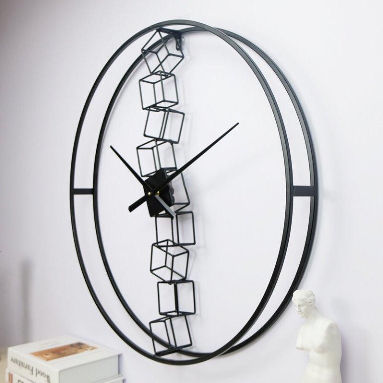 Modern Element Wall Clock | Numberless Metal Wall Clock, Furniture ...