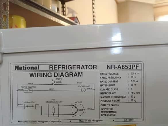 NATIONAL PRO ZONE NR A853PF - 4 CU FT. PERSONAL REFRIDGERATOR on Carousell