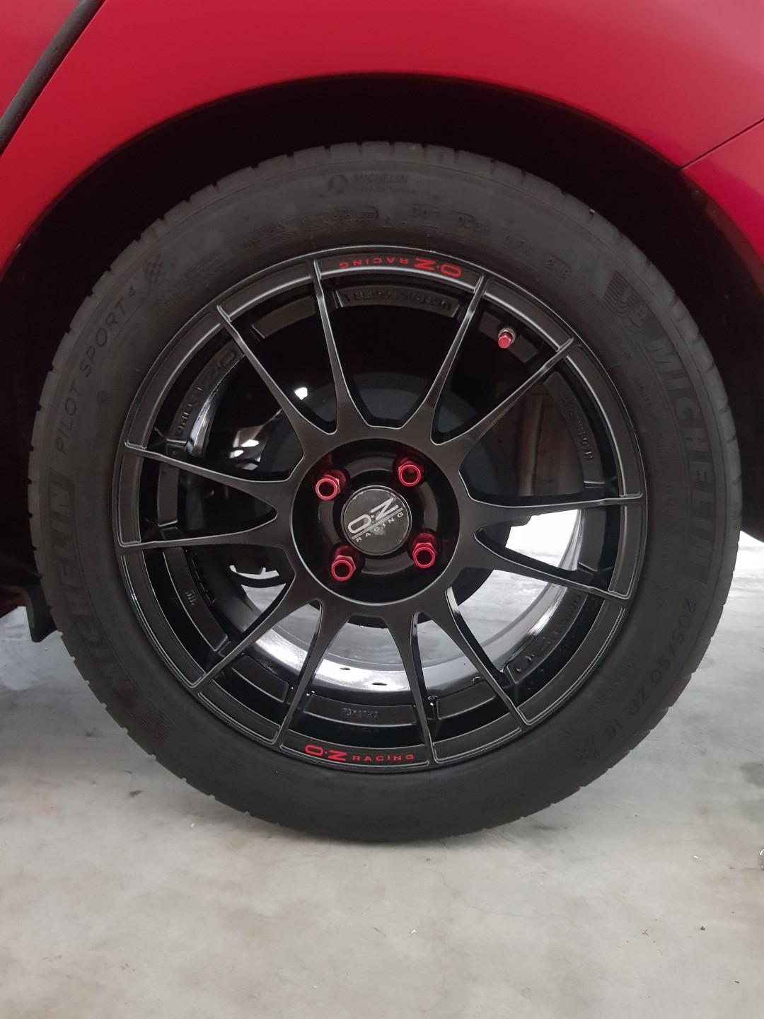OZ Racing Ultraleggera 16 inch 7J 4x100 ET37, Car Accessories, Tyres ...