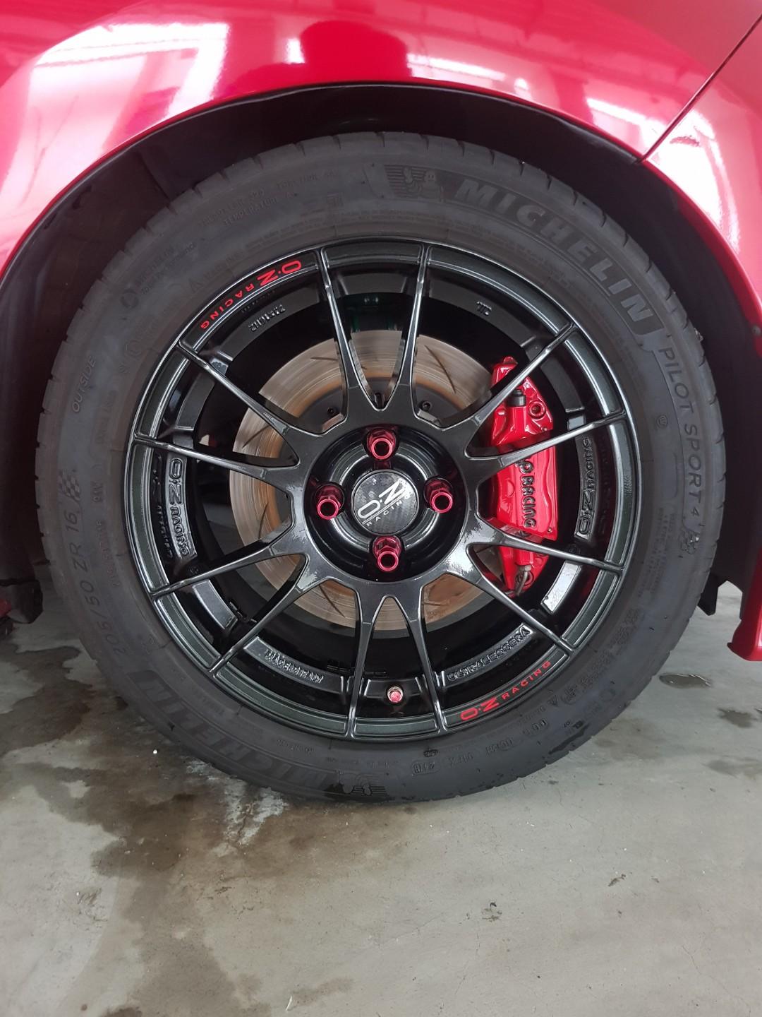 OZ Racing Ultraleggera 16 inch 7J 4x100 ET37, Car Accessories, Tyres ...