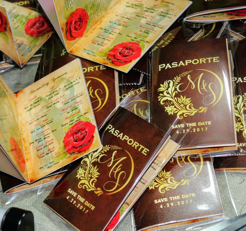 Passport style invitation card for events birthdays debuts, Looking For ...