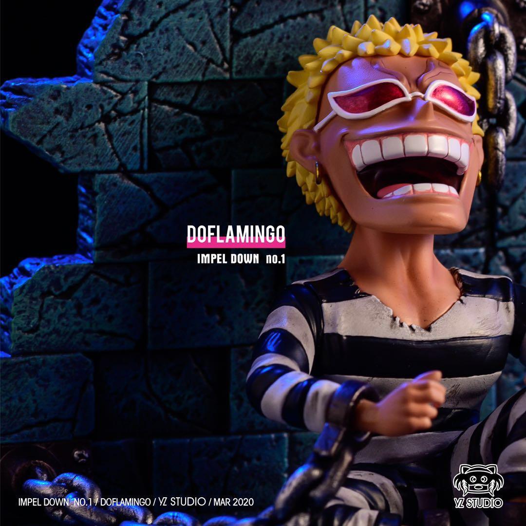 [PO] YZ Studio - One Piece Prison Doflamingo WCF Scale, Toys & Games ...