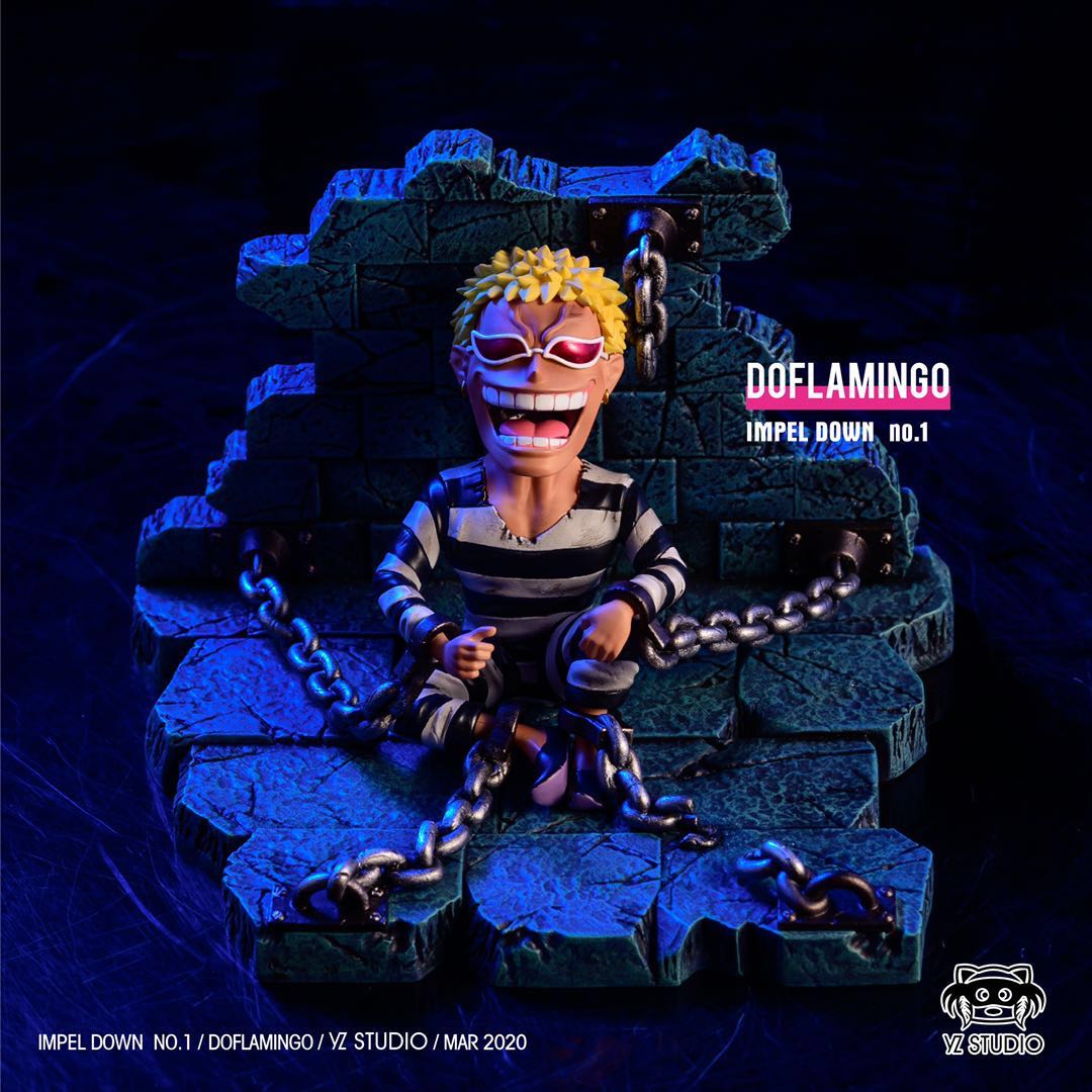 [PO] YZ Studio - One Piece Prison Doflamingo WCF Scale, Toys & Games ...