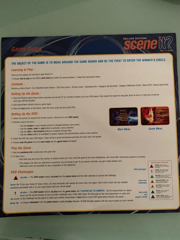 scene it board game deluxe edition, Hobbies & Toys, Toys & Games on ...