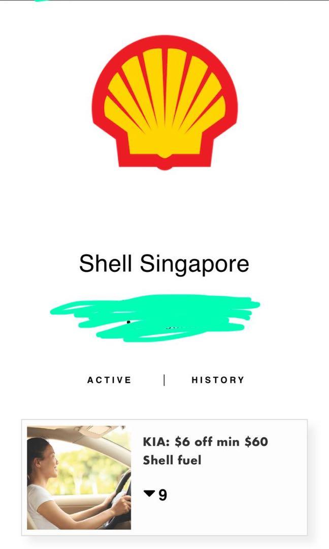 Shell Petrol vouchers $6x9, Tickets & Vouchers, Vouchers on Carousell